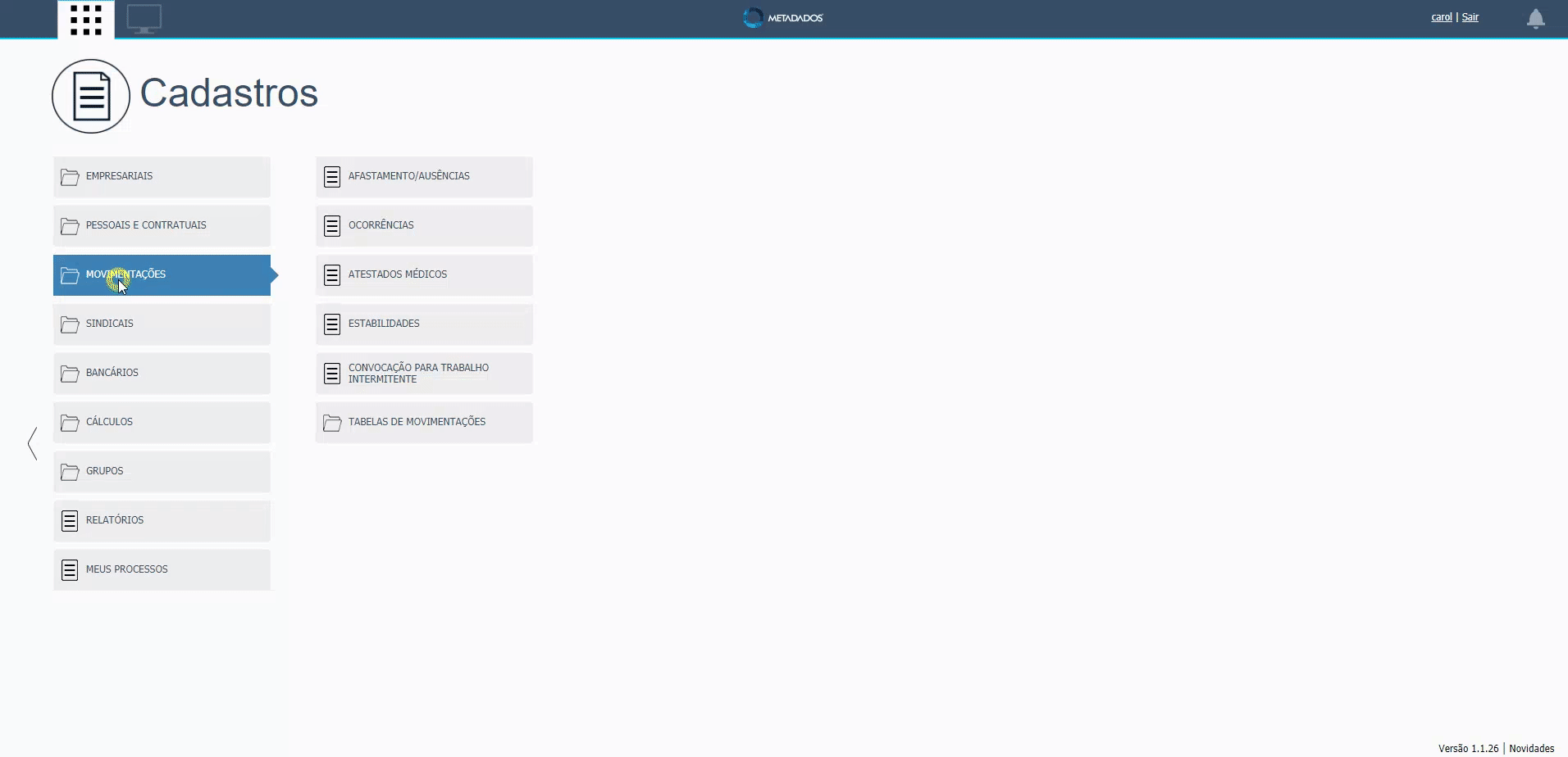 Como Cadastrar Tipos de Estabilidade – Flow